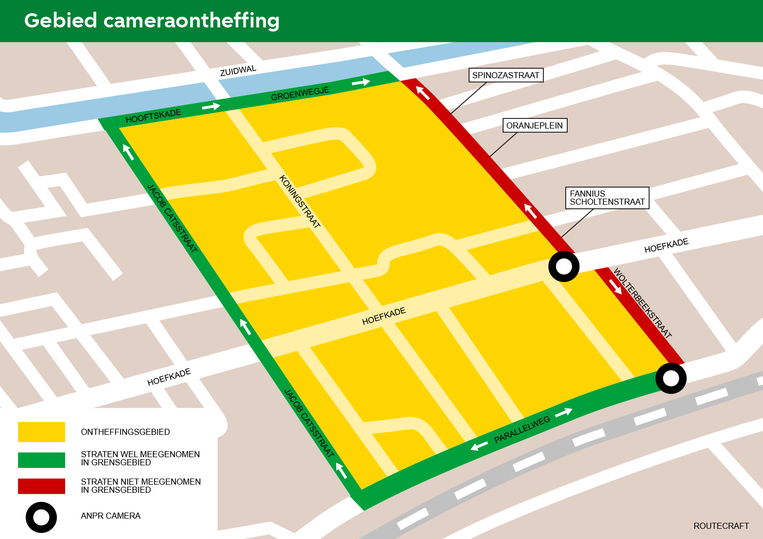 Ontheffing afgesloten gebied met camera’s aanvragen - Den Haag