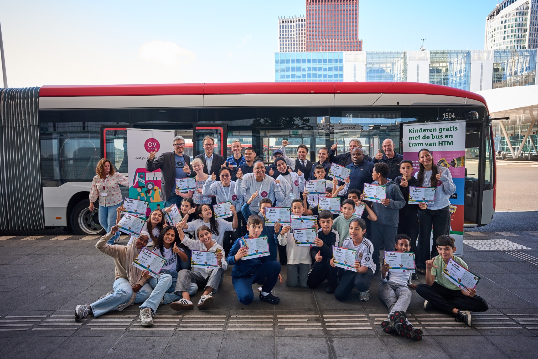 Haagse kinderen leren zelfverzekerd reizen met het OV tijdens Raildagen ...