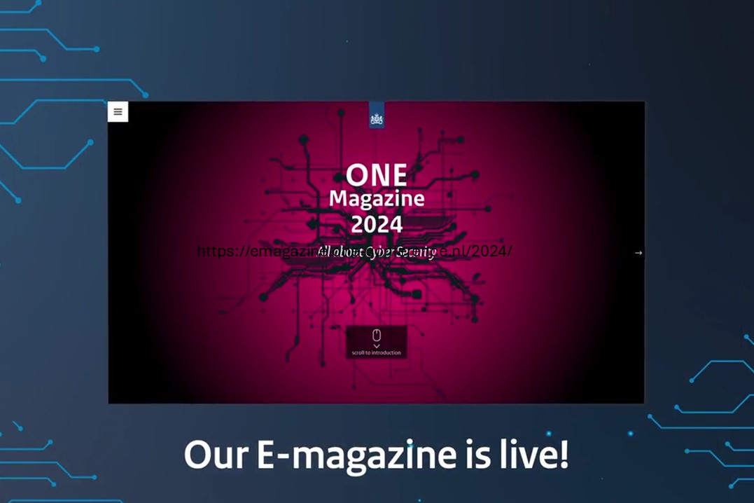 ONE Conference E-magazine - Cybersecurity