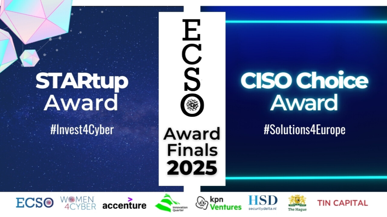 ECSO Award Finals 2025 in The Hague - Cybersecurity